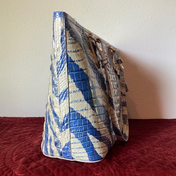 Brahmin | Bags | New Brahmin Medium Asher Dazzle Zebra Tote | Poshmark